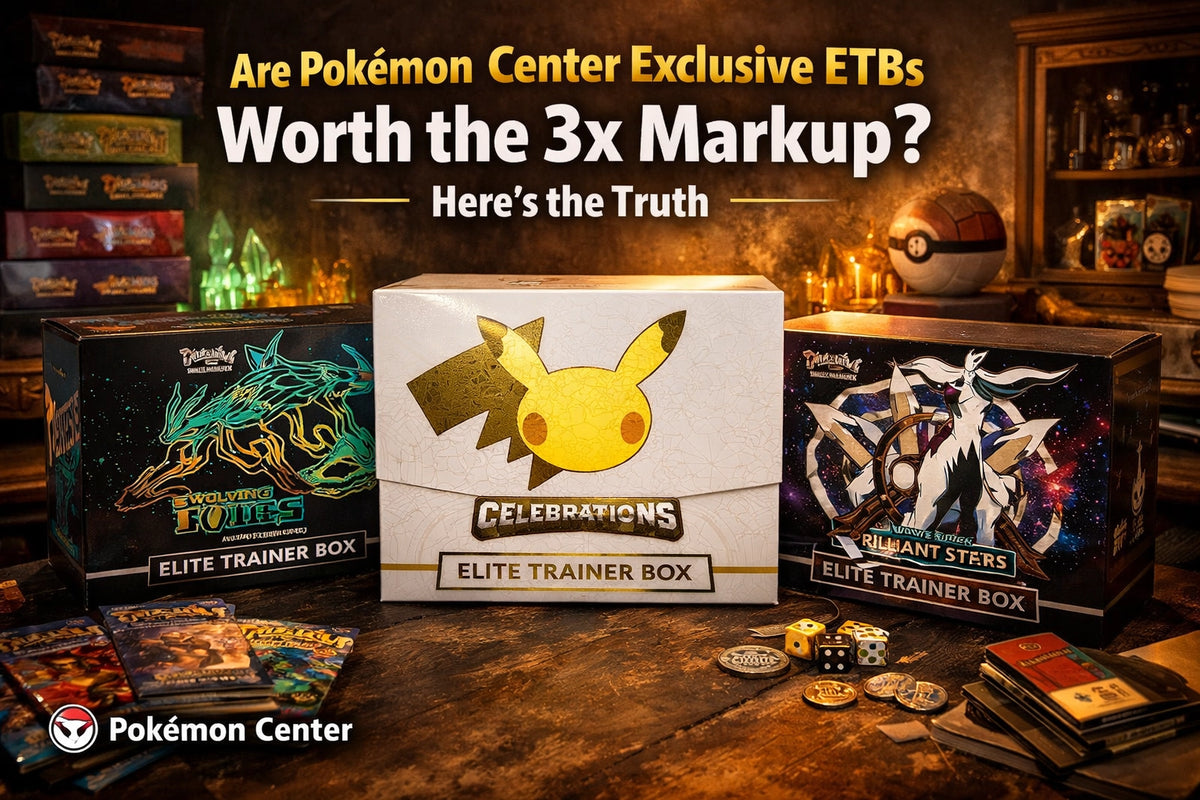 Are Pokémon Center Exclusive ETBs Worth the 3x Markup? Here’s the Trut